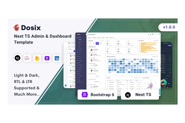 Dosix - Next TS Admin & Dashboard Template
